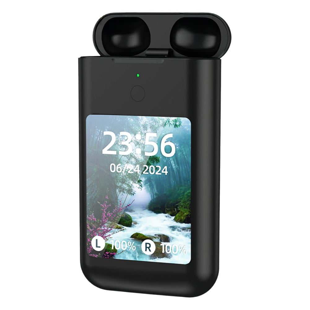 Bluetooth Earbuds&Portable Charger,2-in-1 Bluetooth Headphones with 5000mAh Power Bank Function ...