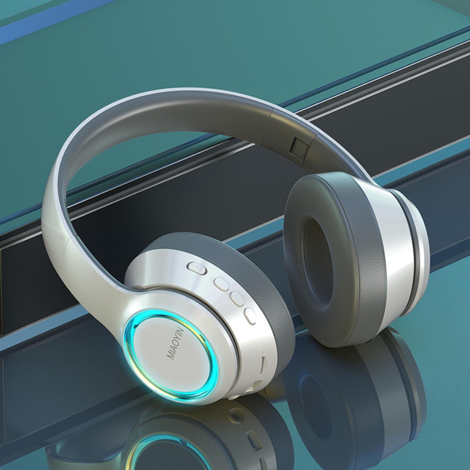 Bluetooth Earbuds, Sweatproof Sports Headphones, Foldable Lightweight ...