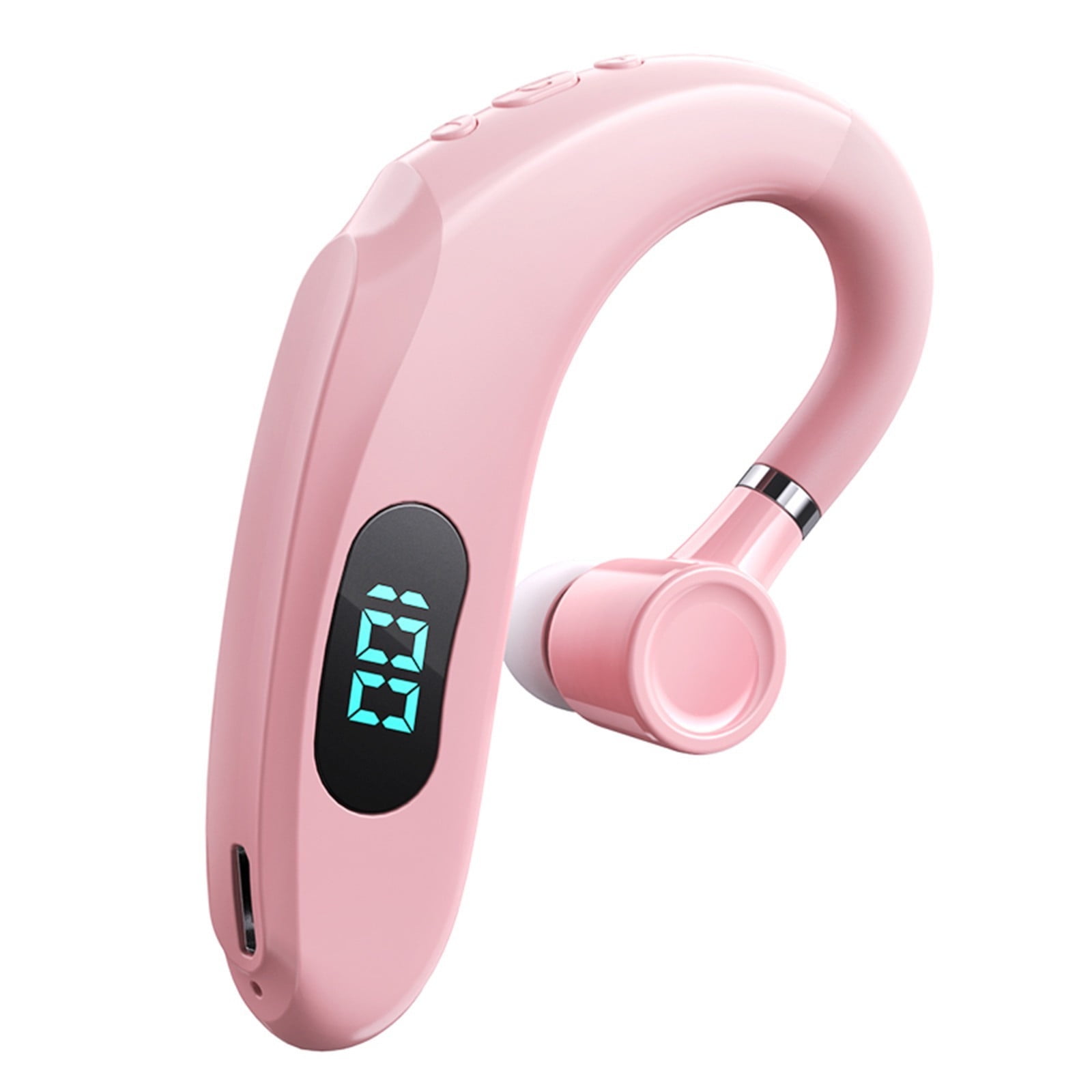 Bluetooth Earpiece For Cell Phones Wireless Headset With Charging Case ...