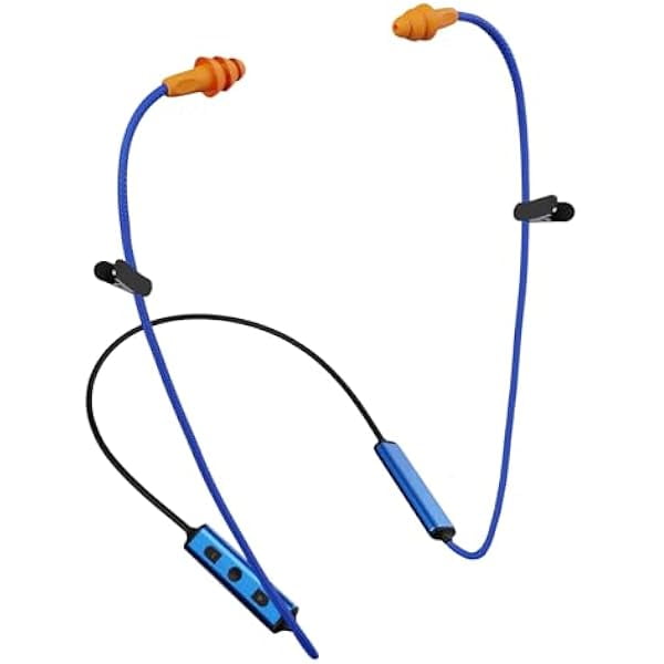 Bluetooth Earplug Headphones, Neckband Wireless Work Earbuds, Noise ...