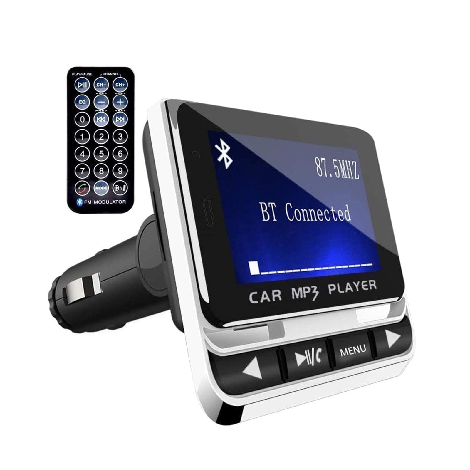 Samovi Bluetooth FM Transmitter for Car, Hands-Free Calling, Voice ...