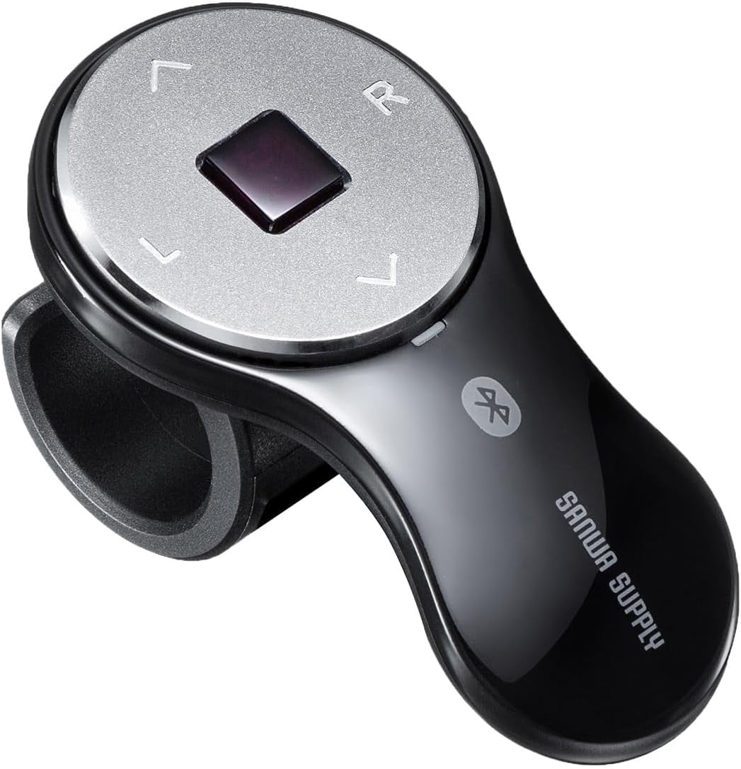 Bluetooth Finger Ring Mouse, 2 in 1 Wireless Presentation Clicker ...