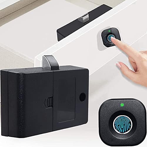 Bluetooth Fingerprint Cabinet Lock, Smart Biometric, Keyless Hidden ...