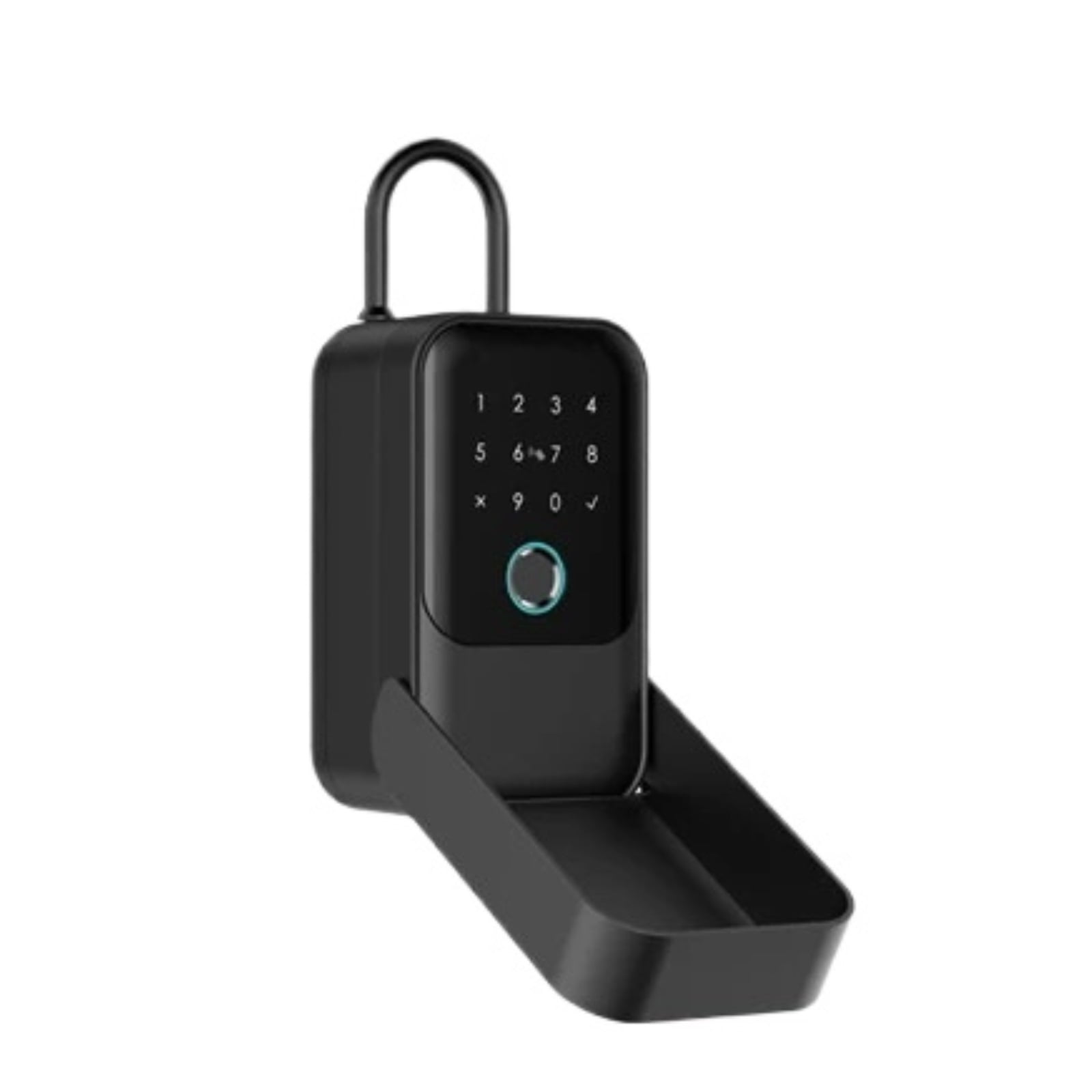 Bluetooth Fingerprint Key Safe Waterproof Key Storage Lock Box Password ...