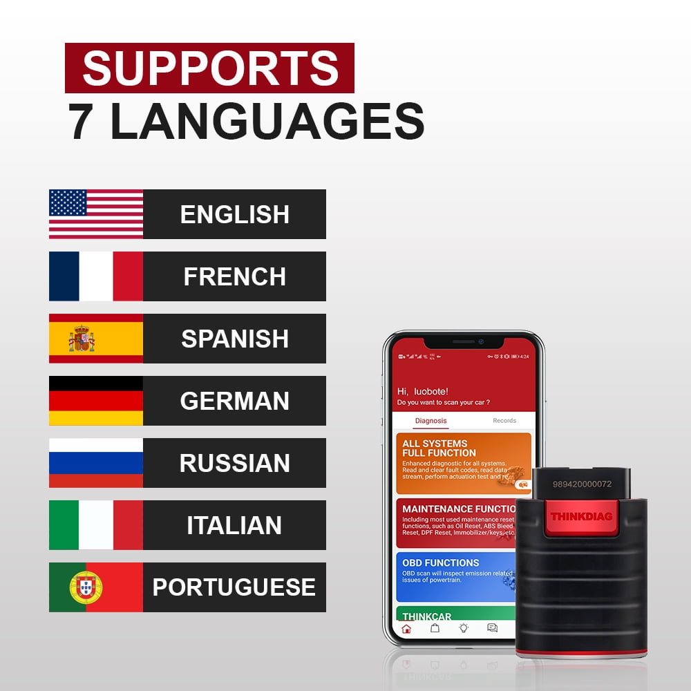 Bluetooth Full System Car Code Reader: Comprehensive OBD2 Scanner and ...