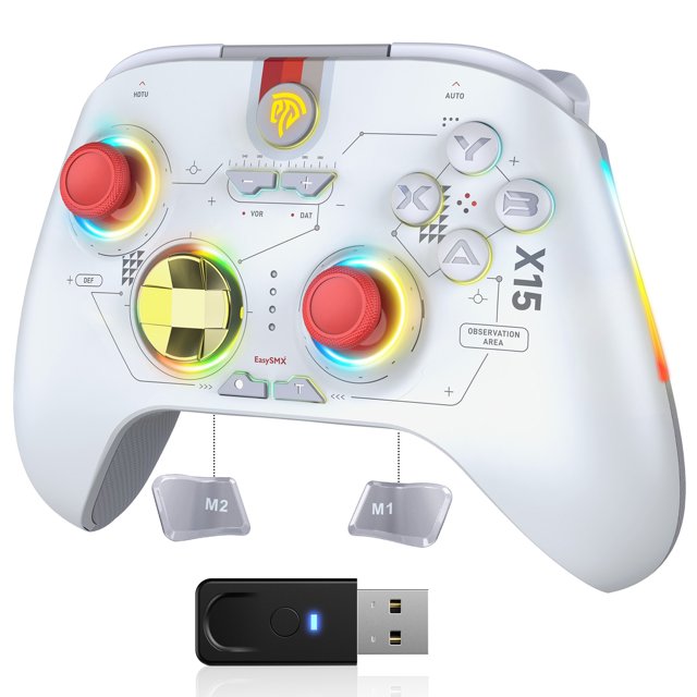 QUCOPRE Wireless Bluetooth Game Controller for PC, Nintendo Switch ...