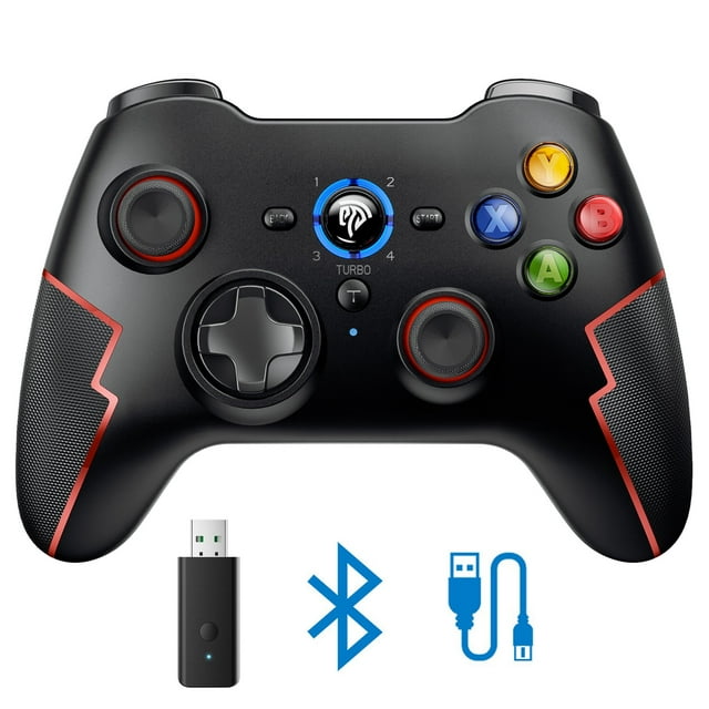 Bluetooth Game Controller w/Hall Triggers for Switch/PC/Android Phone ...