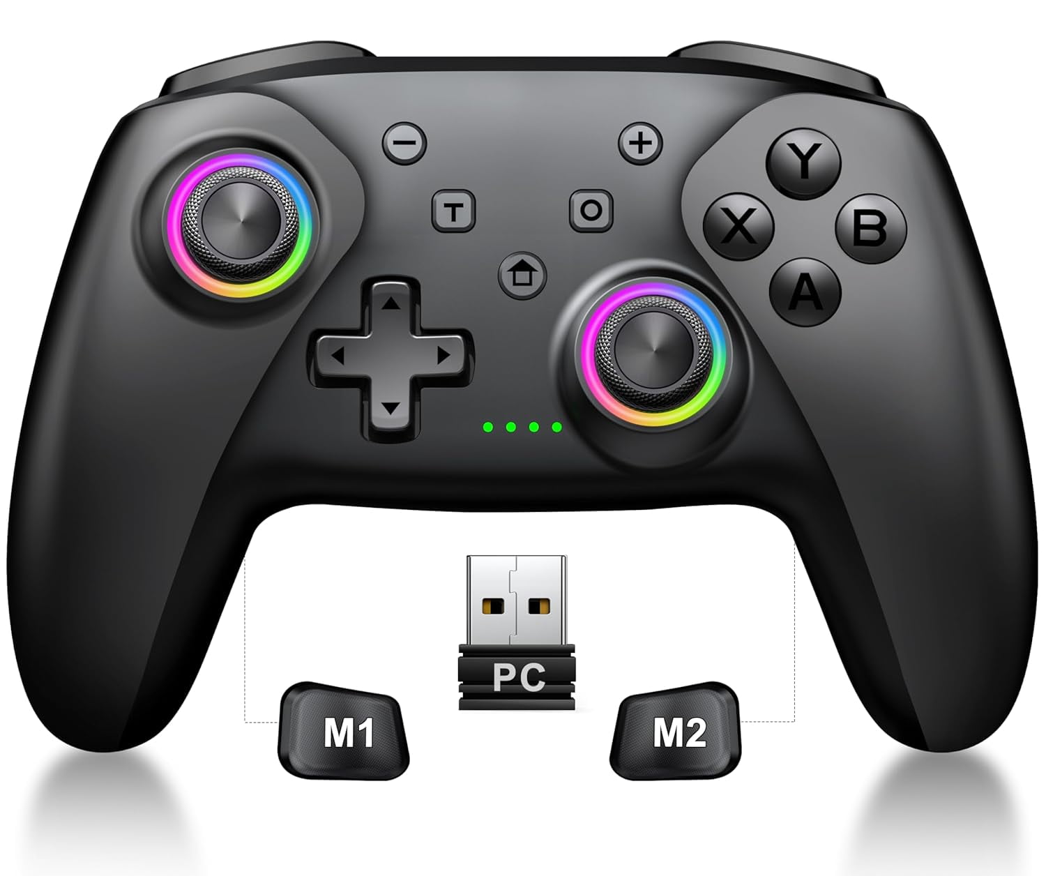 Bluetooth Gaming Controller, Hall Joystick, 1000mAh, Turbo ...