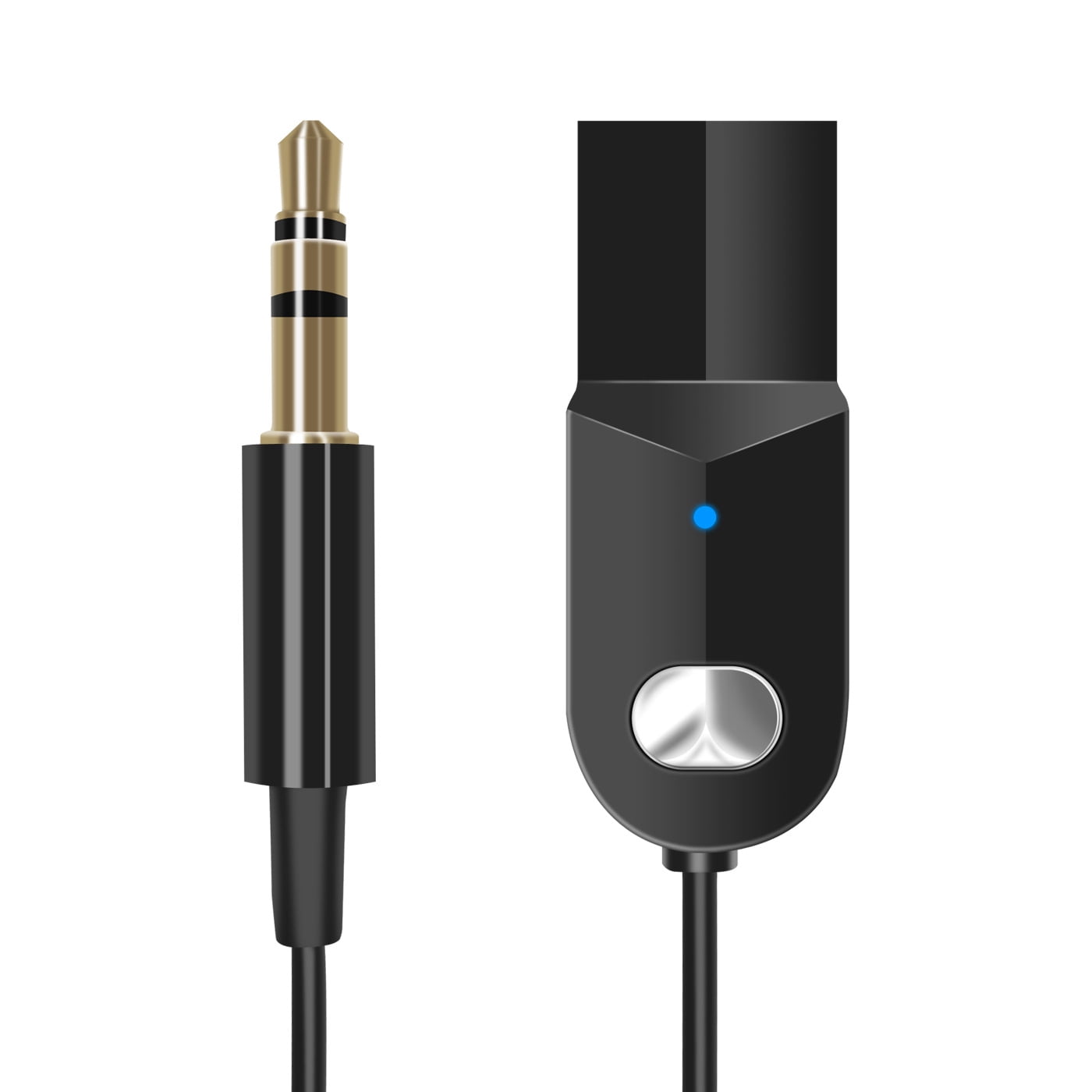 Bluetooth Handsfree Adapter - Bluetooth Receiver with 3.5mm AUX Music ...