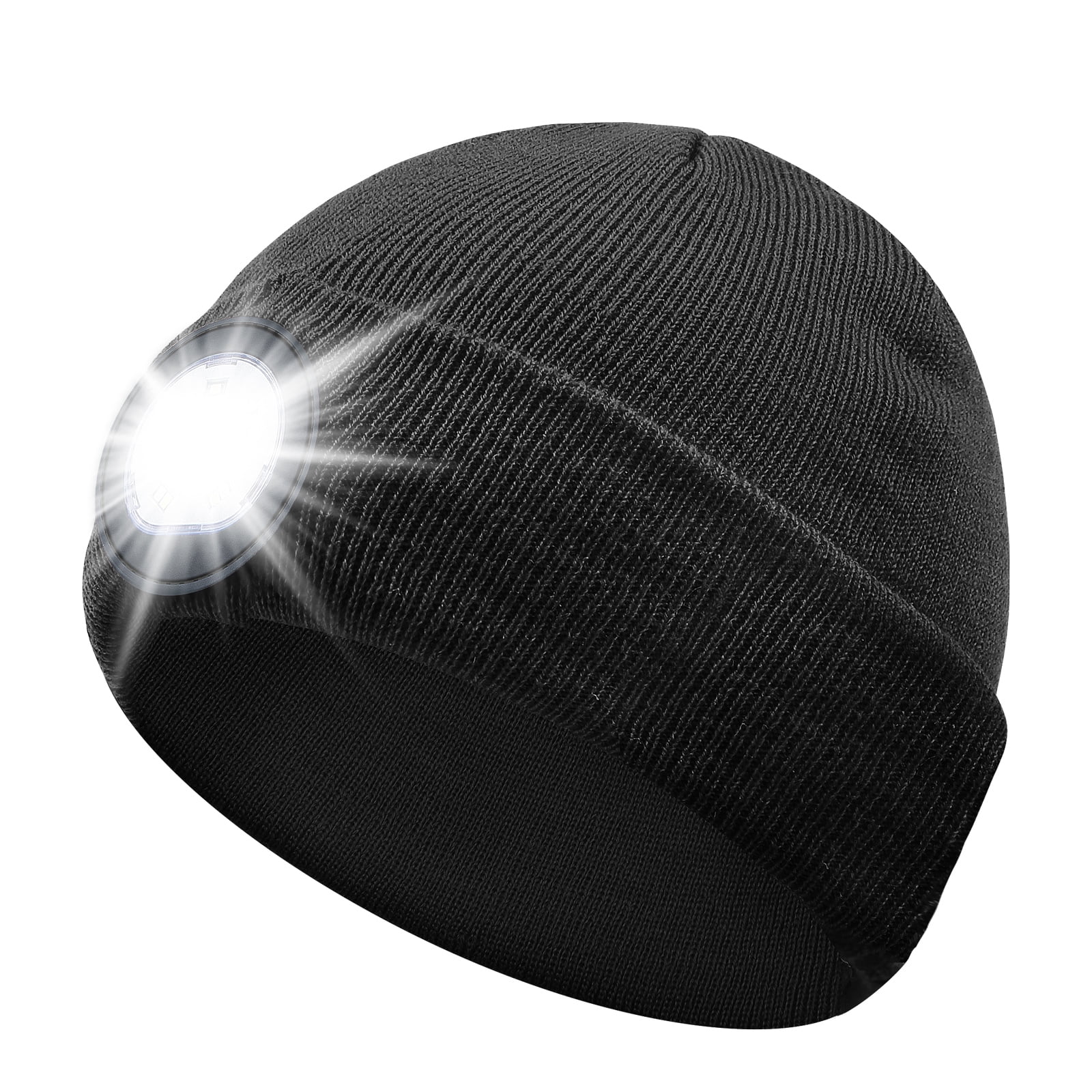 Bluetooth Hat with Light, Unisex Beanie Hat with Light for Kids ...