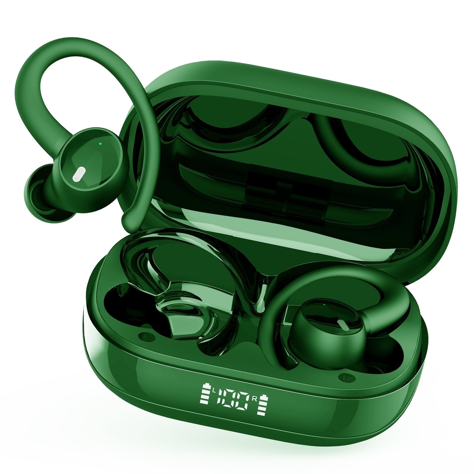 Bluetooth Headphones 5.3, 60Hrs Playtime Wireless Earbuds, Bass Boost ...