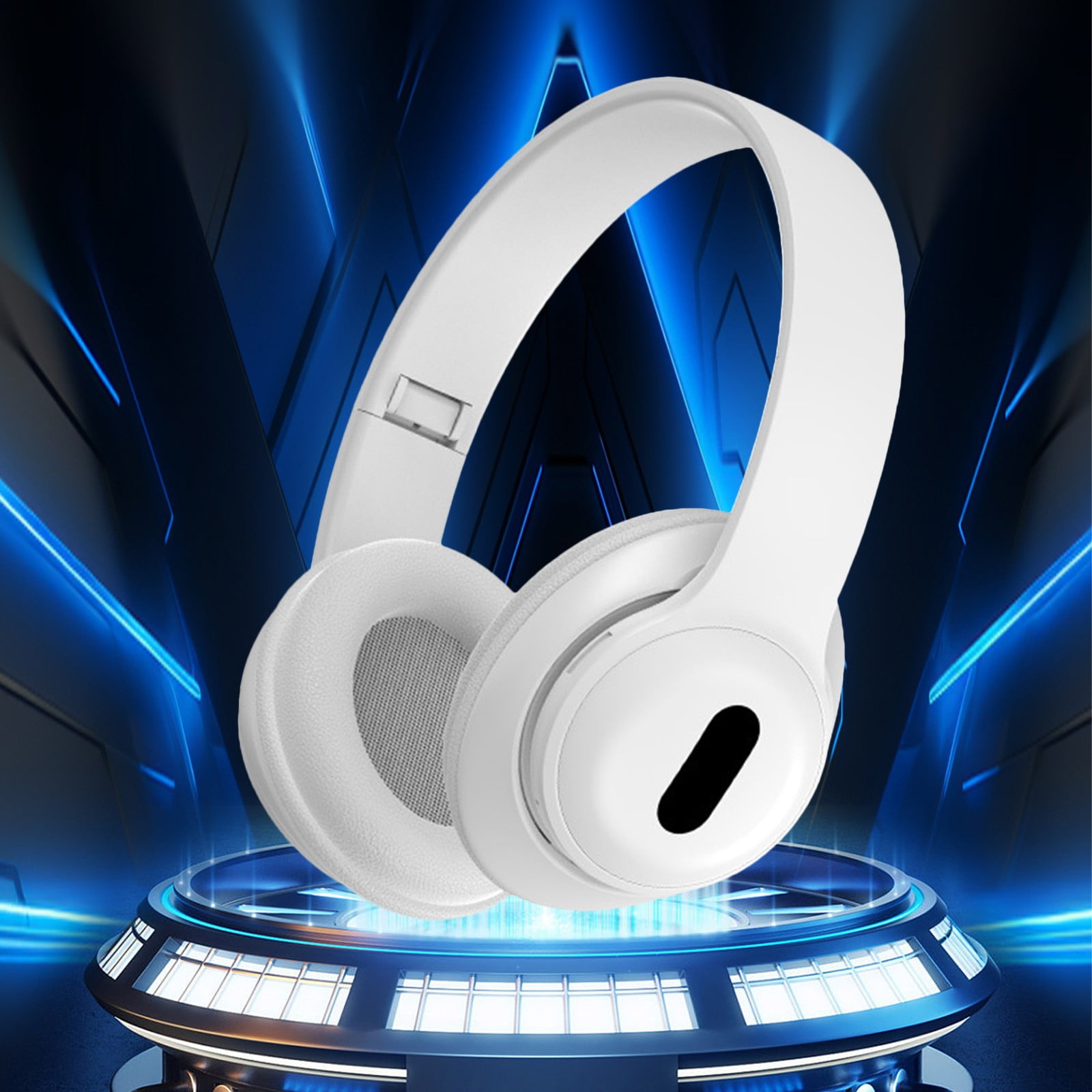 Bluetooth Headphones Over-Ear, Foldable Wireless and Wired Stereo Headset Micro SD/TF, FM for ...