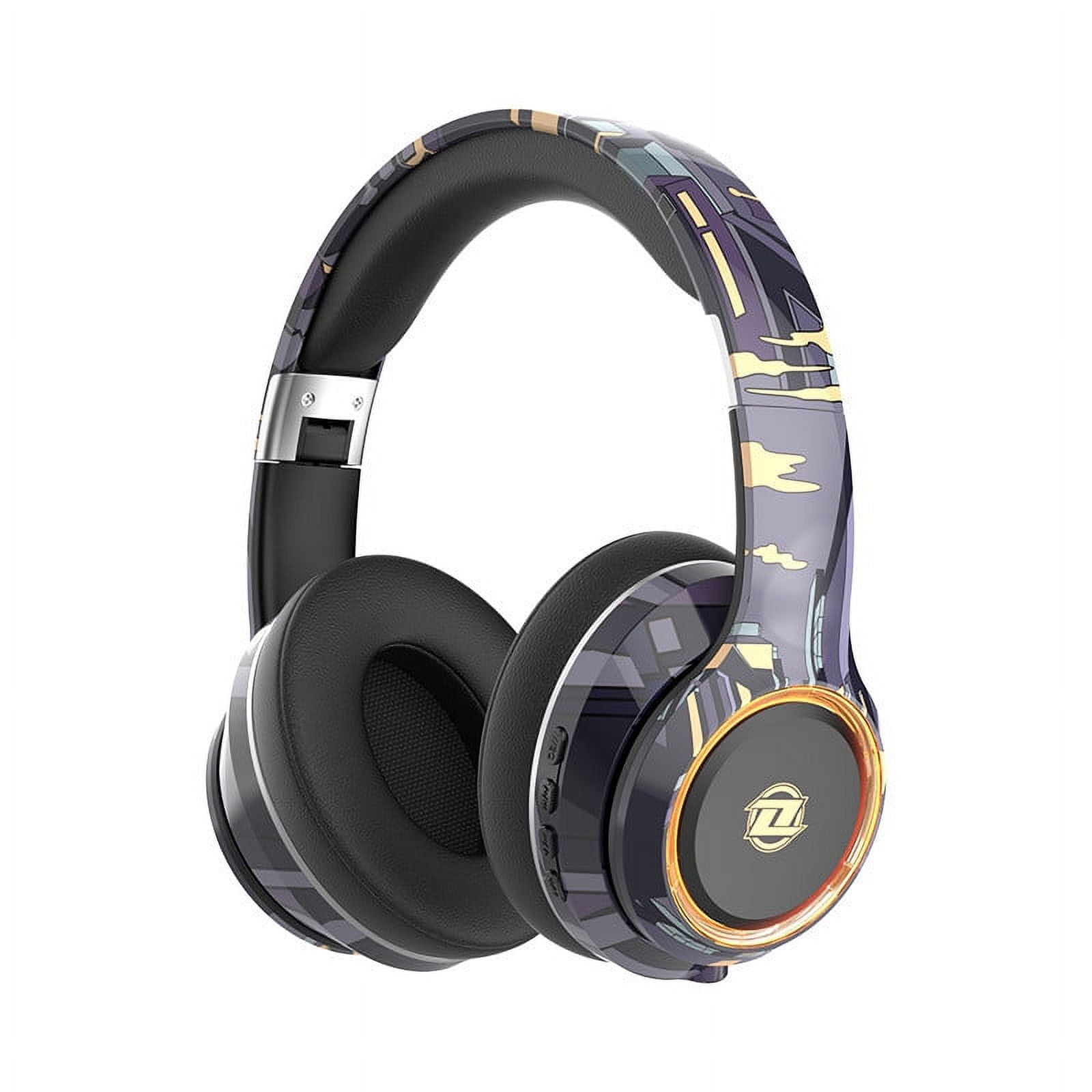 Bluetooth Headphones Over-Ear Wireless Headphones Stereo Foldable ...