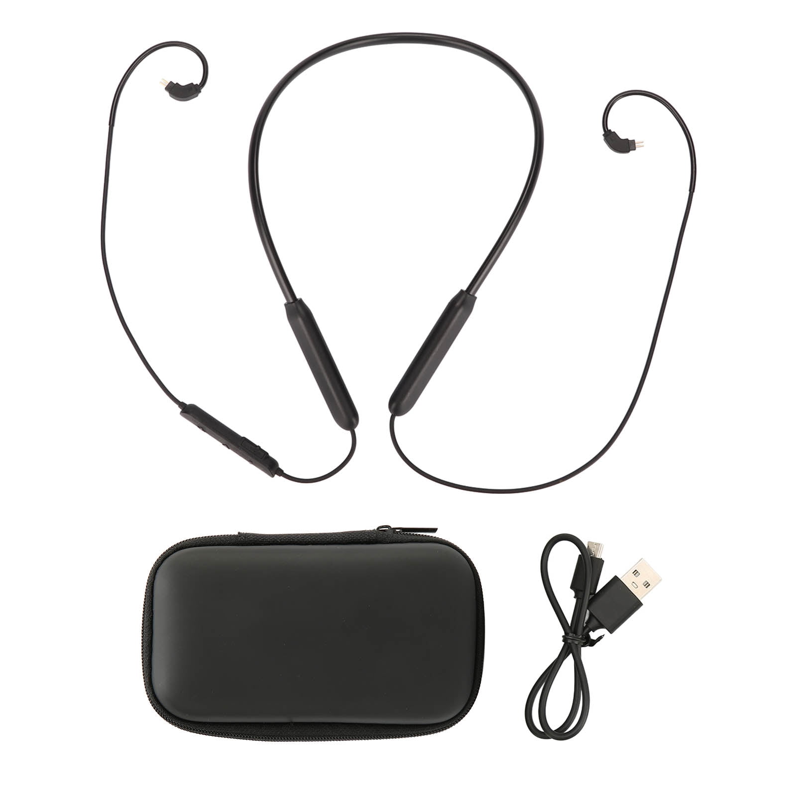 Bluetooth Headphones Replacement Cable Wireless Earphone Cable with Mic ...