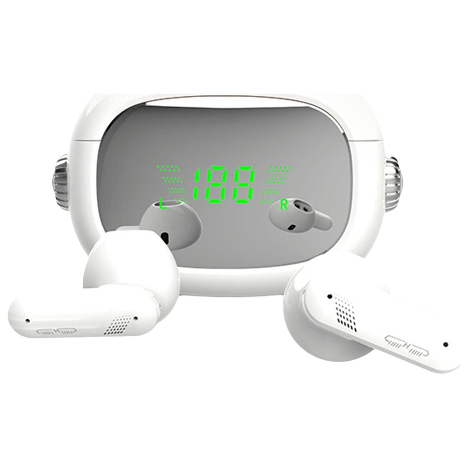 Bluetooth Headphones Touches LED Digital Display Screen 5.3 Bluetooth ...