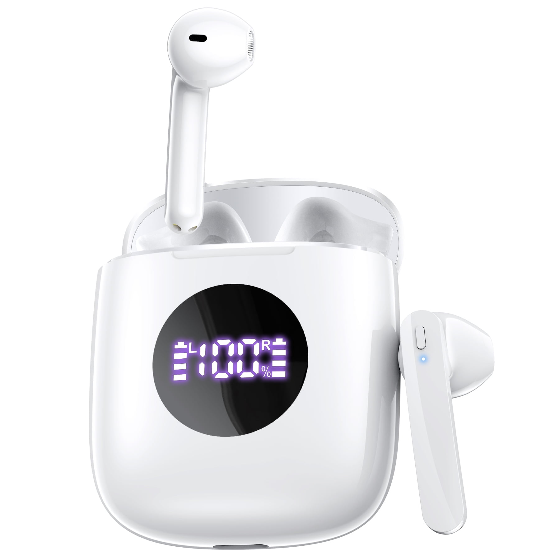 VEAT00L TWS Bluetooth 5.0 Earbuds, 30H Playtime, Waterproof ...