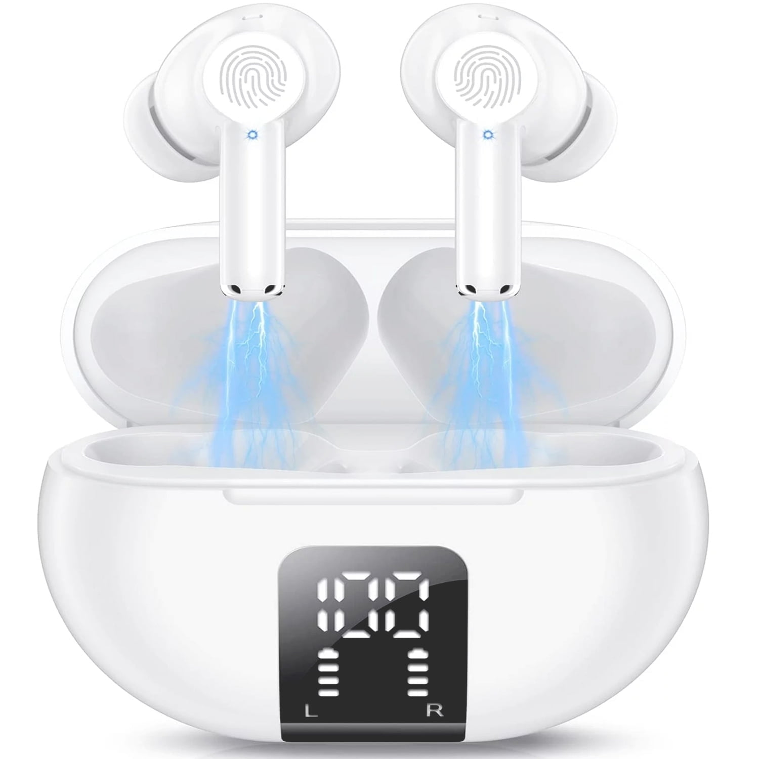 Bluetooth Headphones Wireless Earbuds Bluetooth Headset with Microphone ...