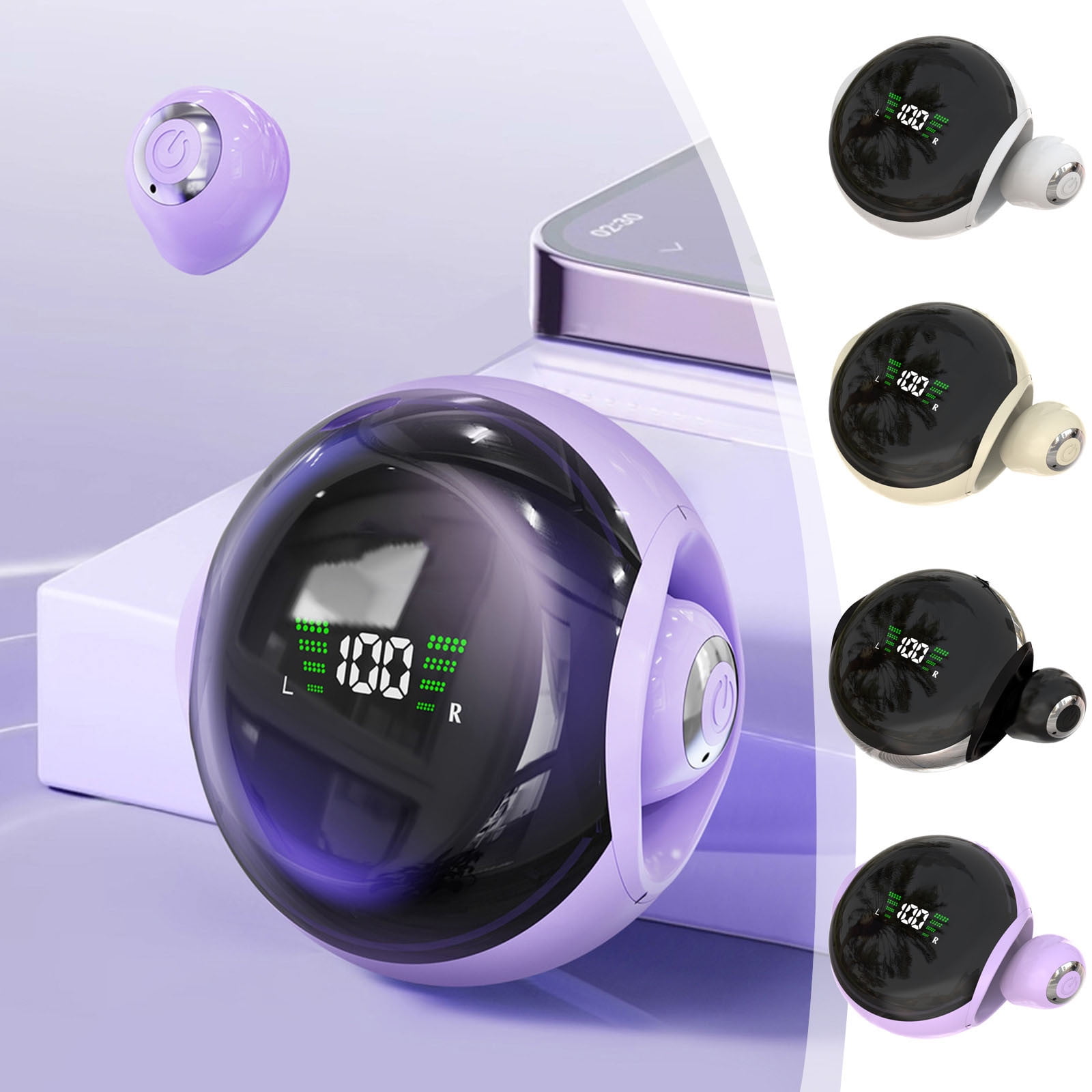 Bluetooth Headphones Wireless Earbuds In Ear Surround Sound Low Latency ...