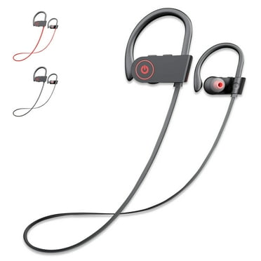 LETSCOM U8I Bluetooth Headset V5.0, IPX7 Waterproof, HiFi Bass Stereo ...