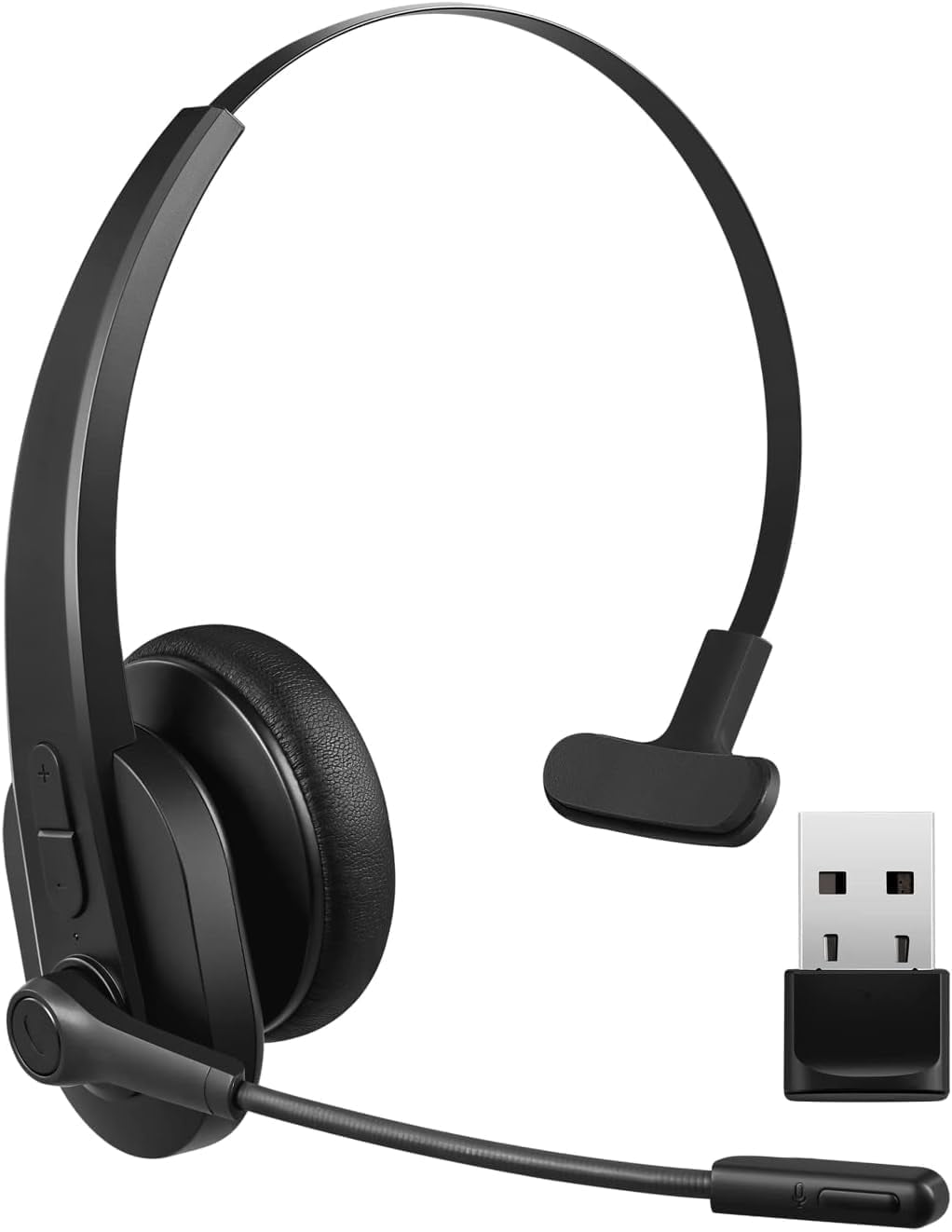 Swiifome Bluetooth Trucker Headset, Wireless Headset with Noise ...