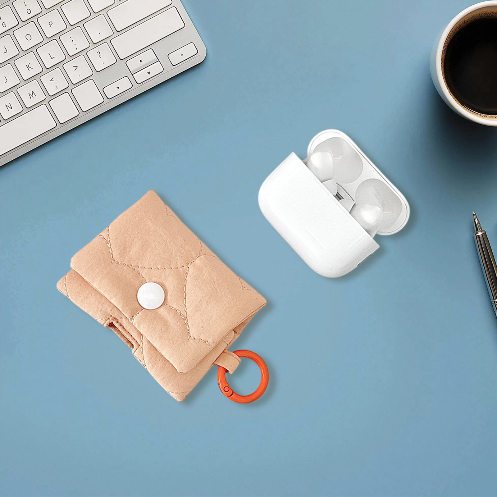 Bluetooth Headset Case,Ins New Soft Storage Bag,Cute Headset Protector ...