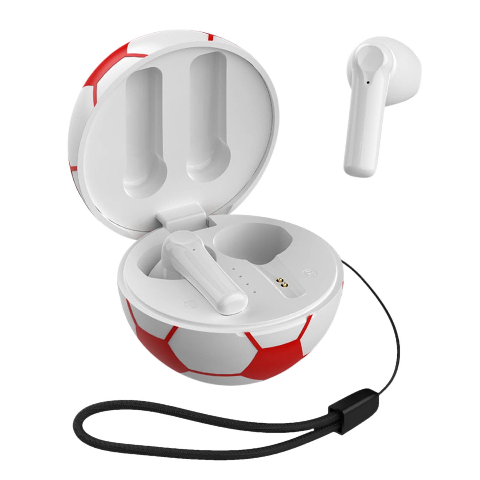 Bluetooth Headset Ear to Ear Football Round Headset Two Ear Stereo ...