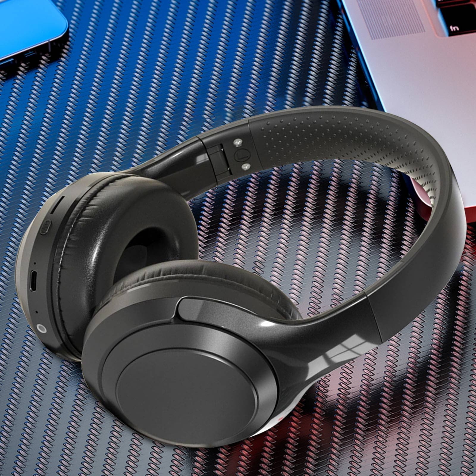 Bluetooth Headset, Bluetooth Headphones with AI Noise Cancelling ...