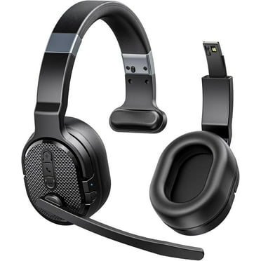 Mpow M5 Bluetooth Headset Noise Cancelling Truck Driver Headphones with ...