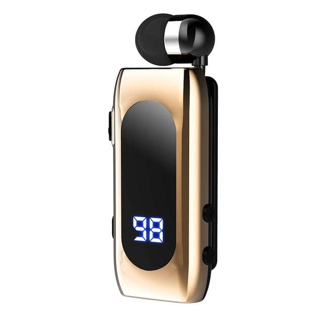 Bluetooth Headset Wireless Collar Clip Noise Reduction Ultra-long ...