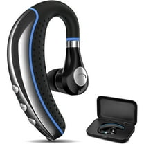 Wireless Bluetooth V5.0 Headset, Ultralight Hands-Free Earpiece with Mic for Office/Driving ...