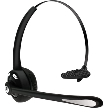 Mpow Pro Trucker Bluetooth 5.0 Headset, Wireless Headphones, Clear ...