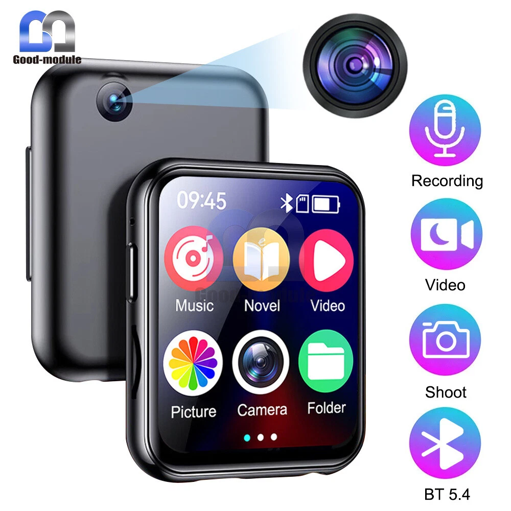 Bluetooth HiFi MP3 Player MP4 Media Camera FM Radio Recorder Video ...