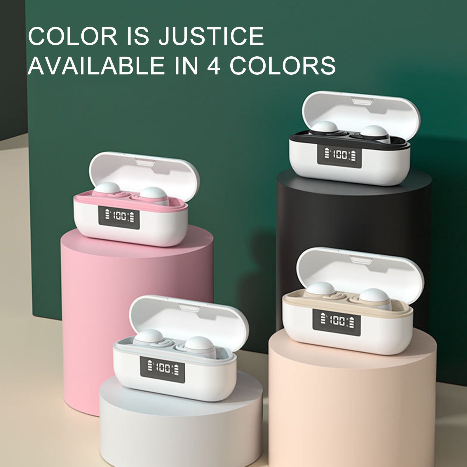 Bluetooth In-Ear Sleep Headset, Compact Noise-Cancelling, Sweatproof ...