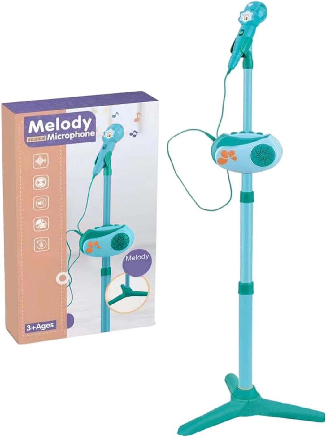 Bluetooth Karaoke Machine with Adjustable Stand, 5-in-1 Karaoke ...