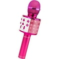 Bluetooth Karaoke Microphone, 4 in 1 Portable Wireless Microphone for ...