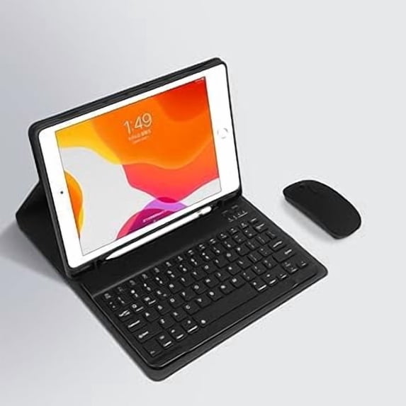 Bluetooth Keyboard Case with Mouse for iPad 11"/10.9", Black - Walmart.com