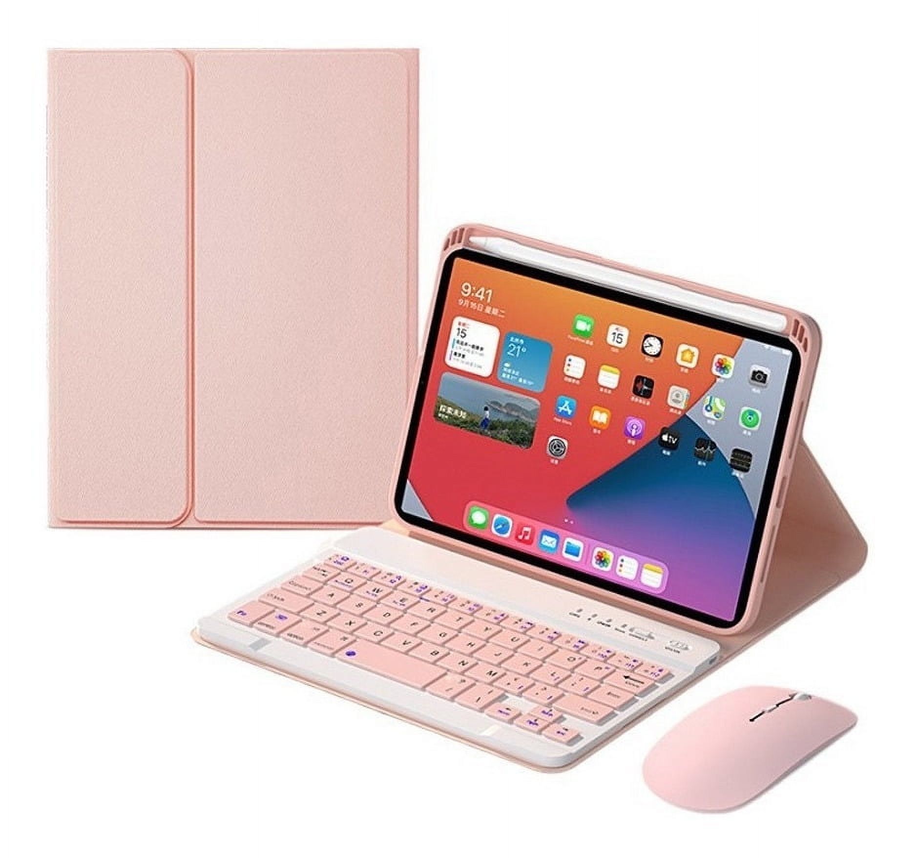 Bluetooth Keyboard Case with Mouse for iPad Mini 1/2/3 - Walmart.com