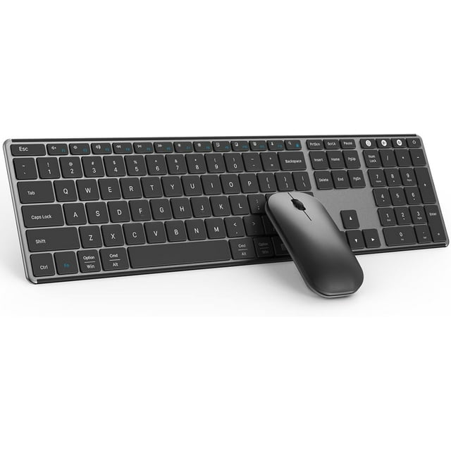 Bluetooth Keyboard And Mouse Combo Usb Dual Bt Multi Device
