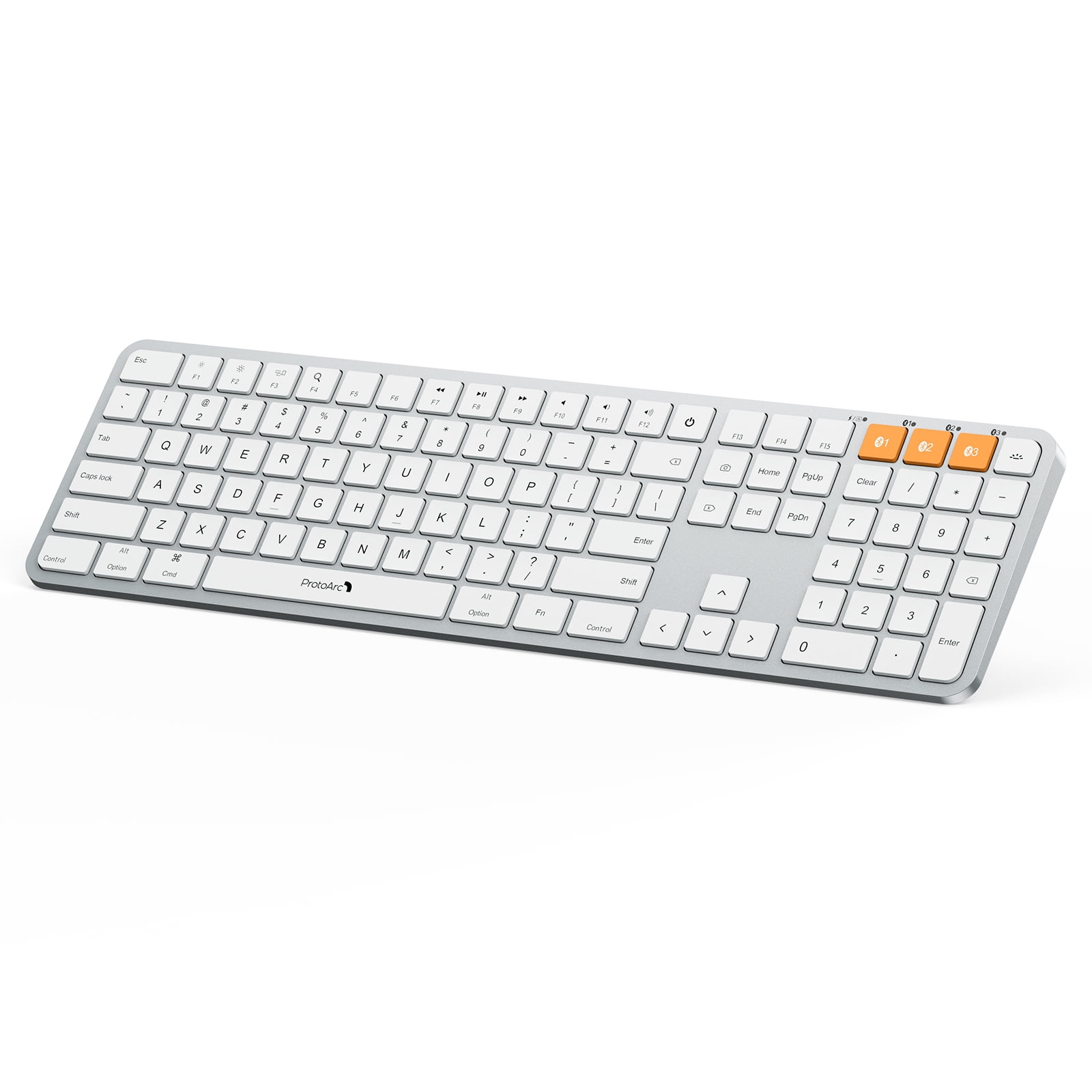 Bluetooth Keyboard Protoarc K100 A Ultra Slim Wireless Keyboard With