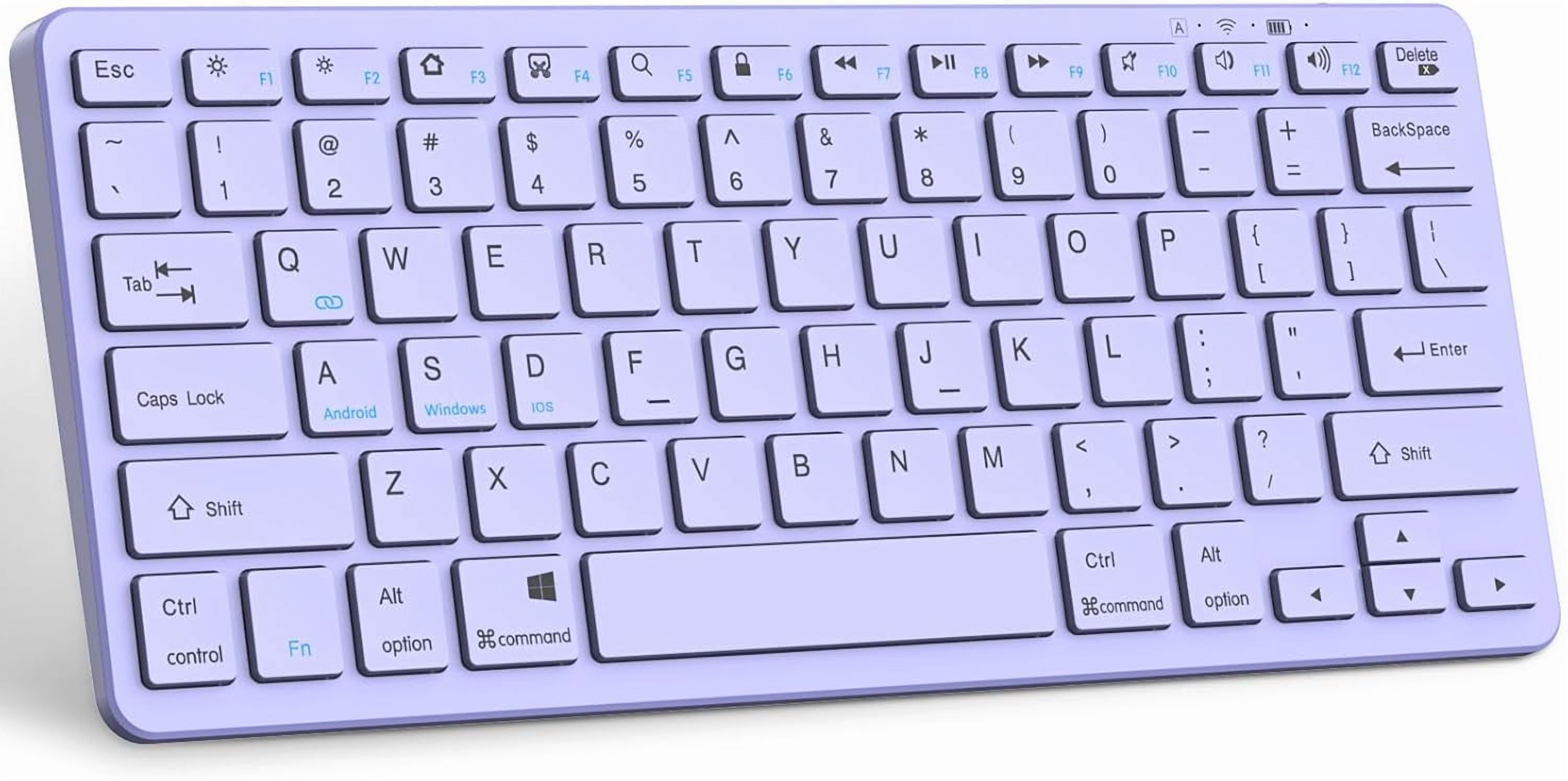 Bluetooth Keyboard for iPad Wireless Keyboard Compatible with iPad A16 ...