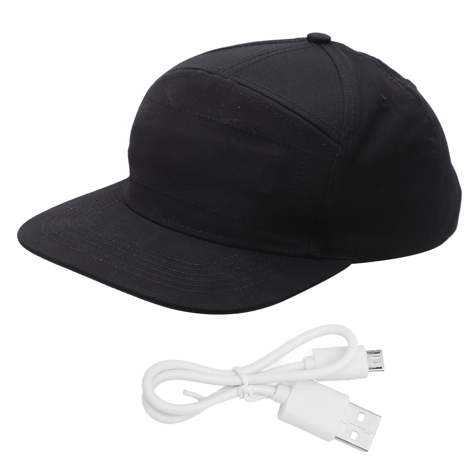 Bluetooth LED Light Cap Wireless Mobile APP Control Editing LED Display ...