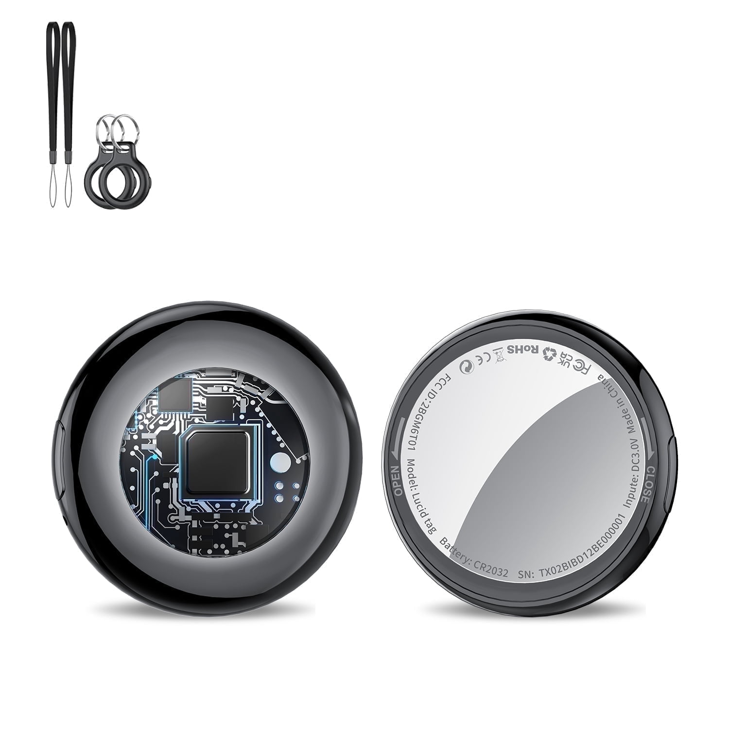 Bluetooth Tracker, Smart Air Tracker Tags-2 Pack, Key Finder and Item ...