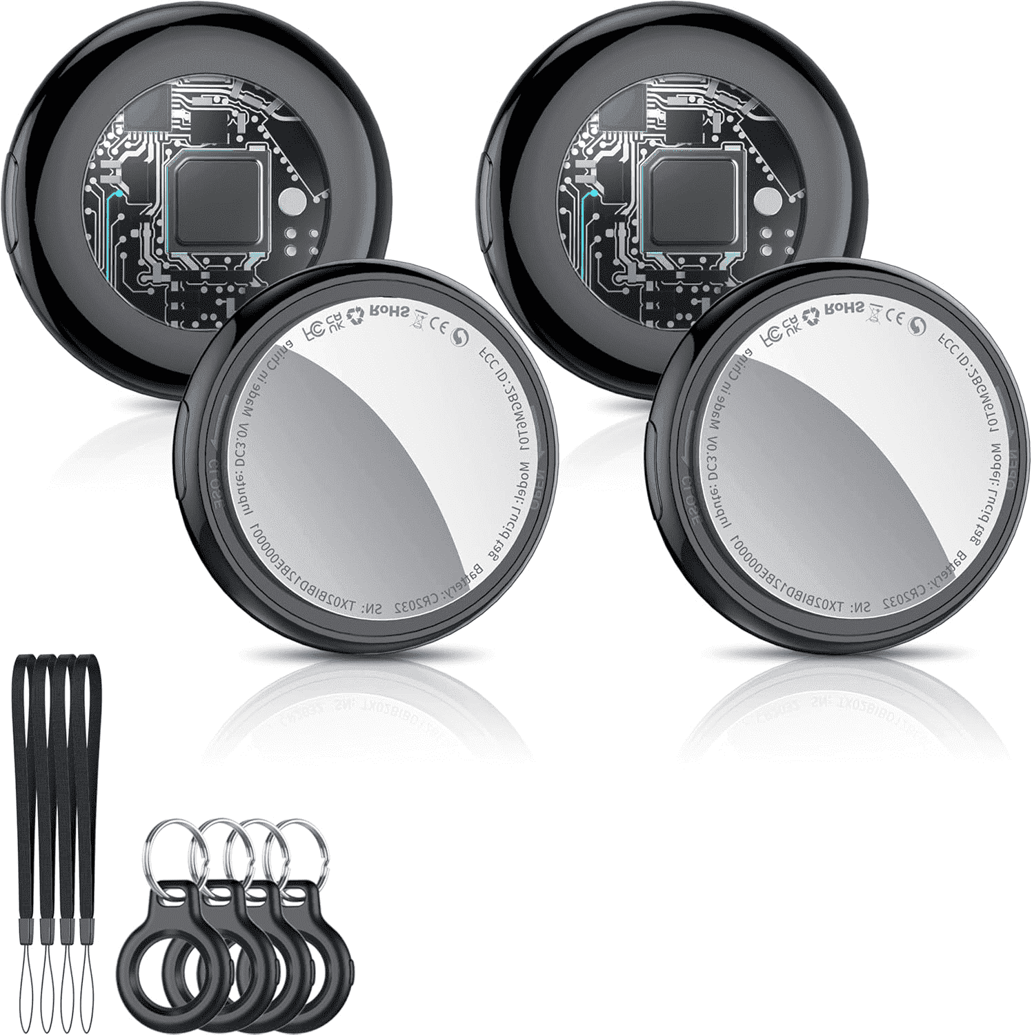 Btootos Bluetooth Tracker, Key Locator for Wallet and Luggage, Works ...
