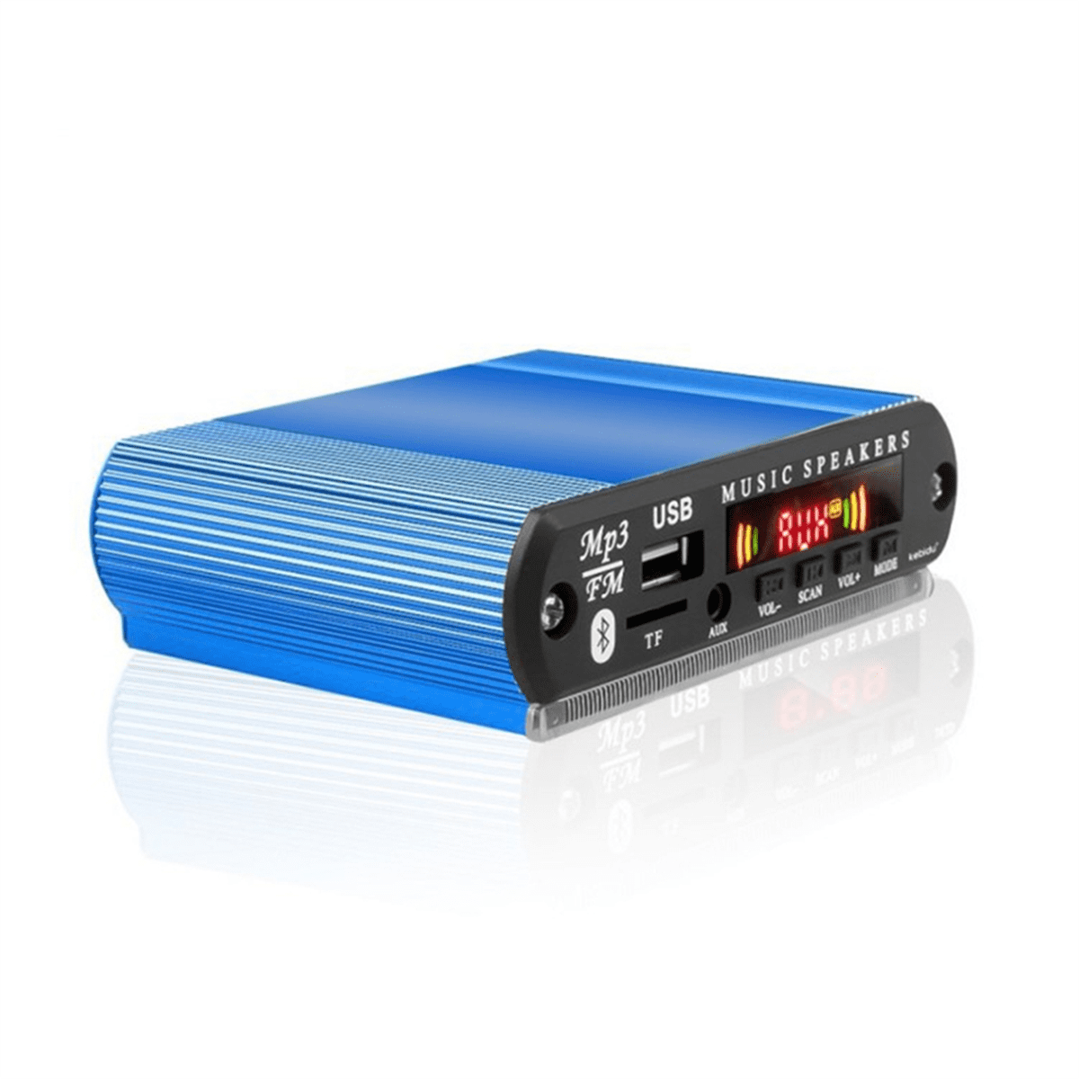 Bluetooth MP3 Player Decoder Board FM Radio, USB, TF, Wireless Audio ...