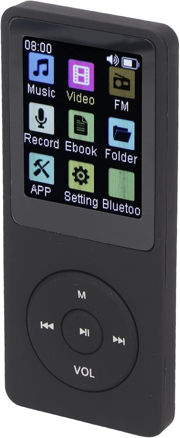 Bluetooth MP3 Player, Portable HiFi Music Player Built in Speaker ...
