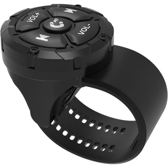 Bluetooth Media Button Remote,Waterproof Wireless Music Controller for ...