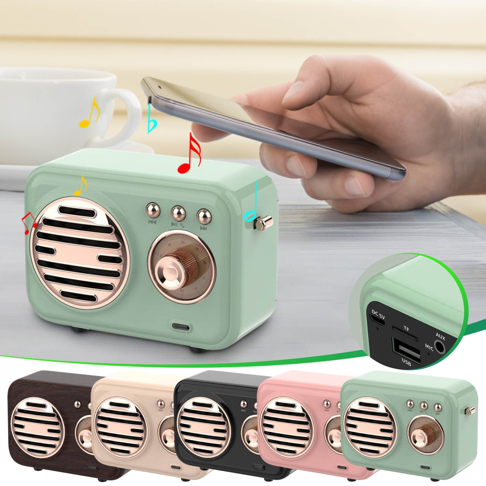Bluetooth Mini Speaker, Portable Outdoor Audio, Waterproof Design ...