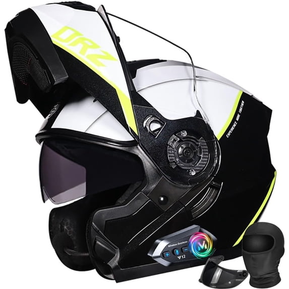 Bluetooth Modular Motorcycle Generic for Adults DOT Approved - Full ...