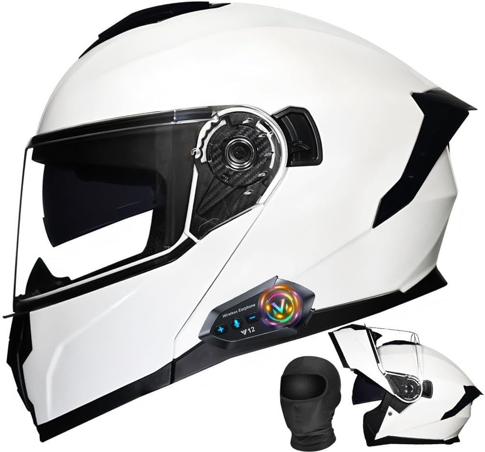 Bluetooth Modular Motorcycle Generic DOT Approved - Quick Flip-Up ...