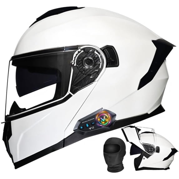 Bluetooth Modular Motorcycle Generic DOT Approved - Quick Flip-Up ...